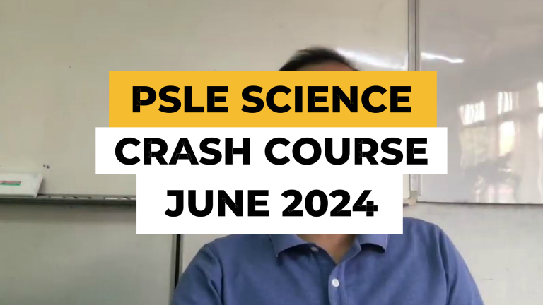 PSLE Science Intensive Crash Course Holiday 2024 - Ace Scorers
